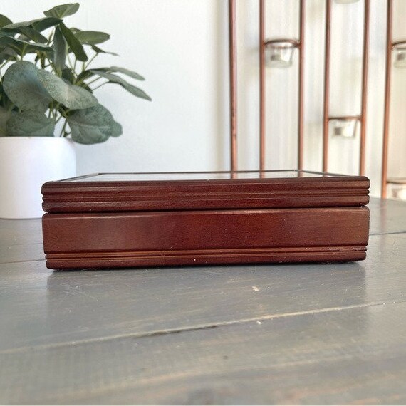 Vintage Terry Redlin Winter Wonderland Jewelry Box St… - Gem