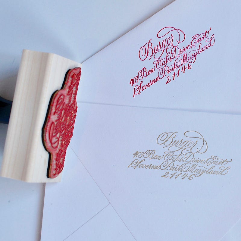 Address Calligraphy - Etsy