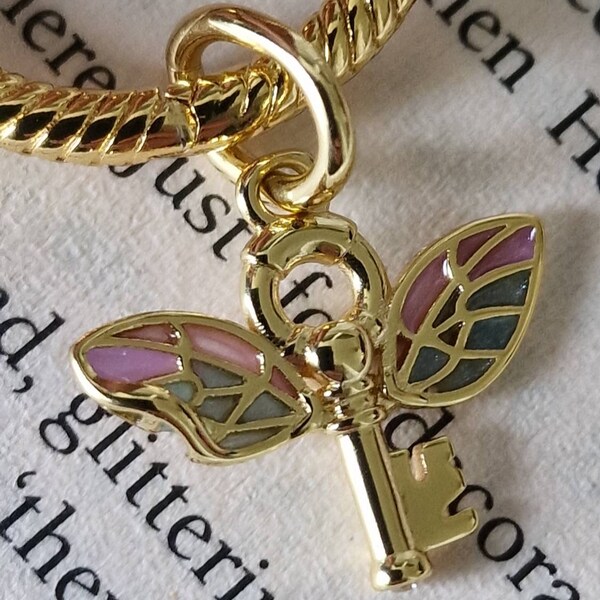 Winged Key - Etsy UK