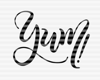 Yum Svg - Etsy