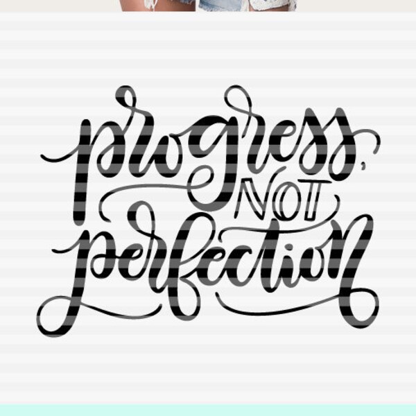 Progress Perfection - Etsy