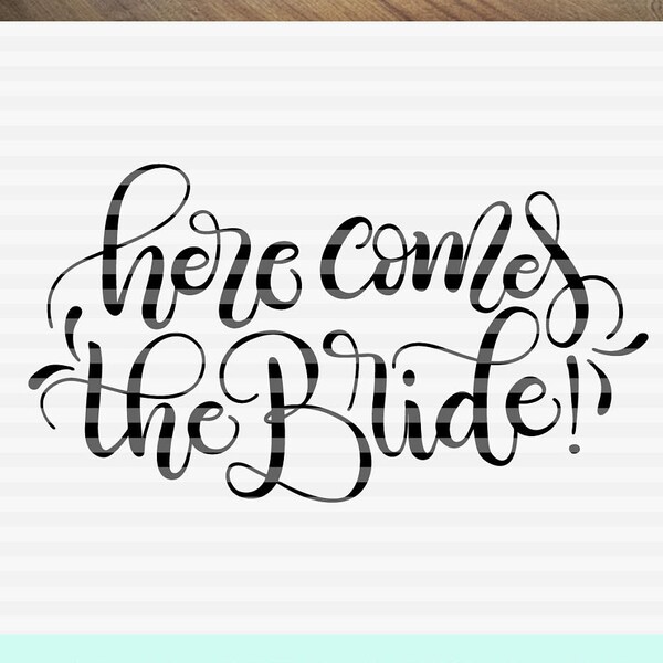 Here Comes the Bride - Etsy