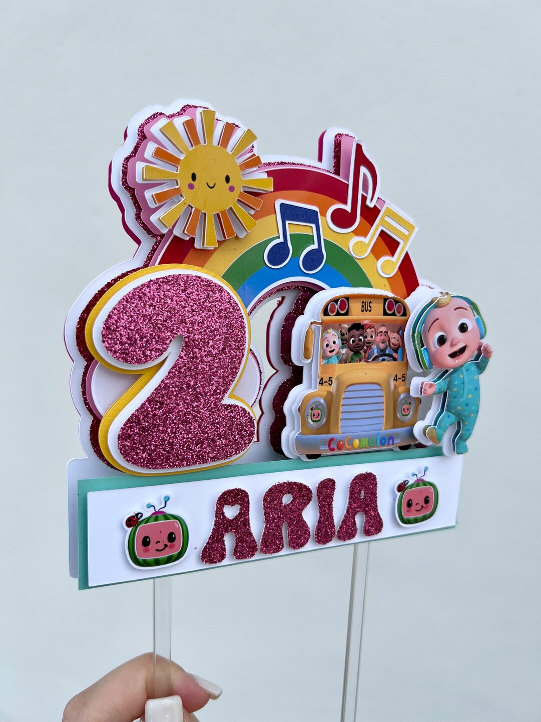 Cocomelon Cake Topper/ Cupcake Toppers Baby JJ and School - Etsy UK