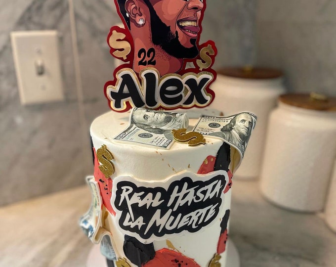 Anuel AA Cake Topper - Etsy