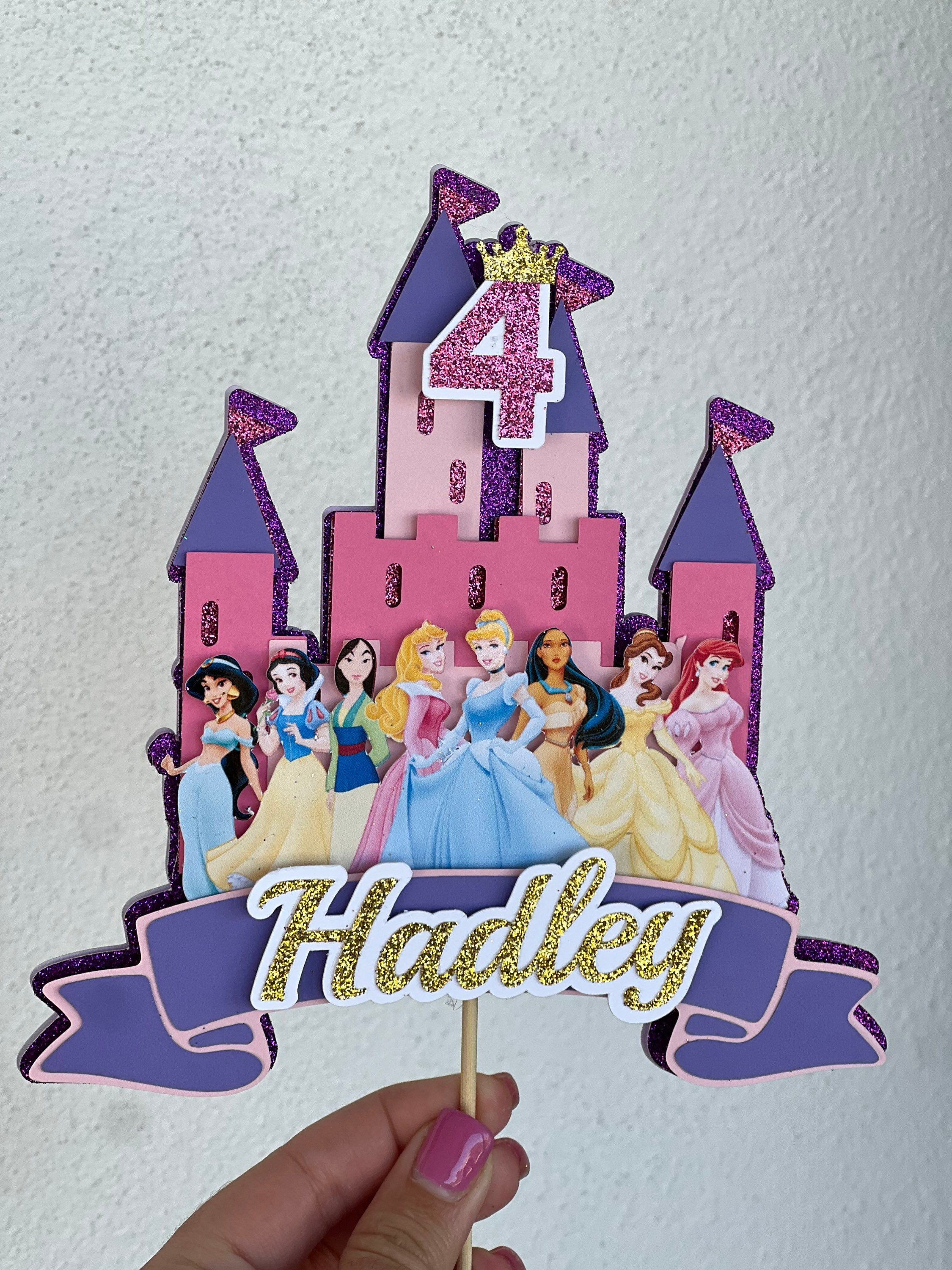 Princess Cake Topper - Etsy