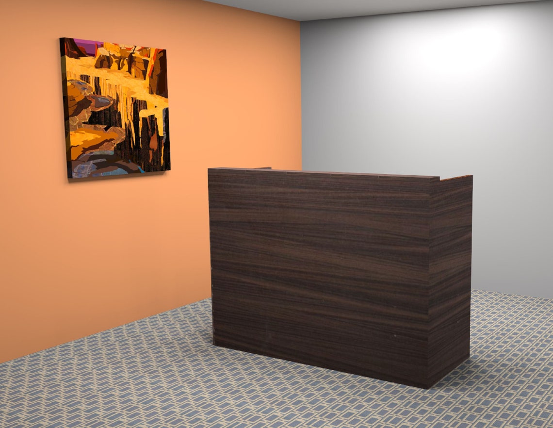 Standing Height Reception Desk (bar Reception) by DFS Designs - Etsy