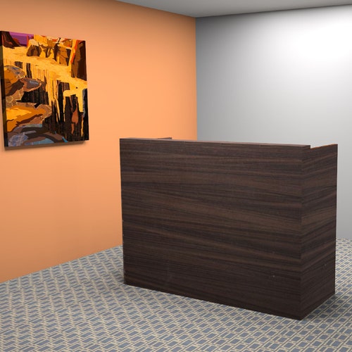 Uno Standing Height Reception Desk - Etsy