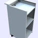 Buzz Hostess Stand With Wheels - Portable Presentation Podium - Mobile ...