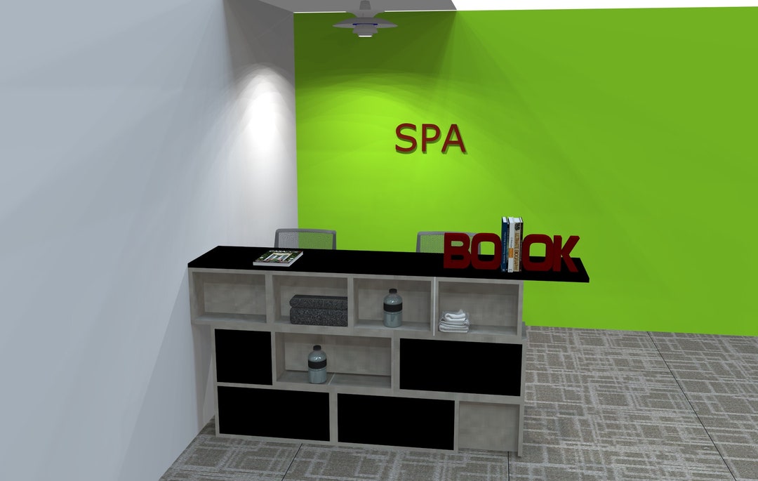 Cube Reception Desk - Etsy