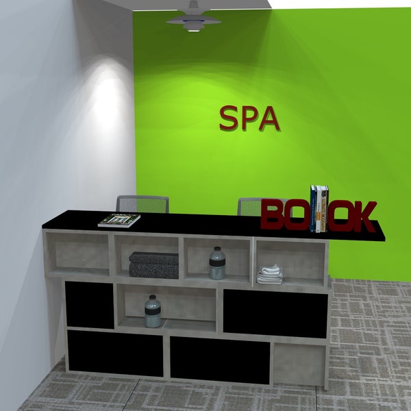 Spa Reception Desk - Etsy