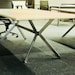 Conference Table With Mat Silver X Base - in Custom Sizes - Etsy