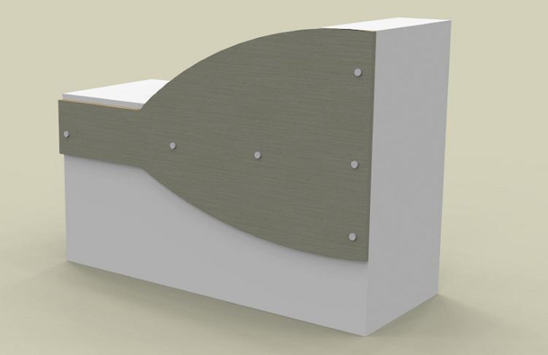 Cloud Reception Desk by DFS Designs - Etsy