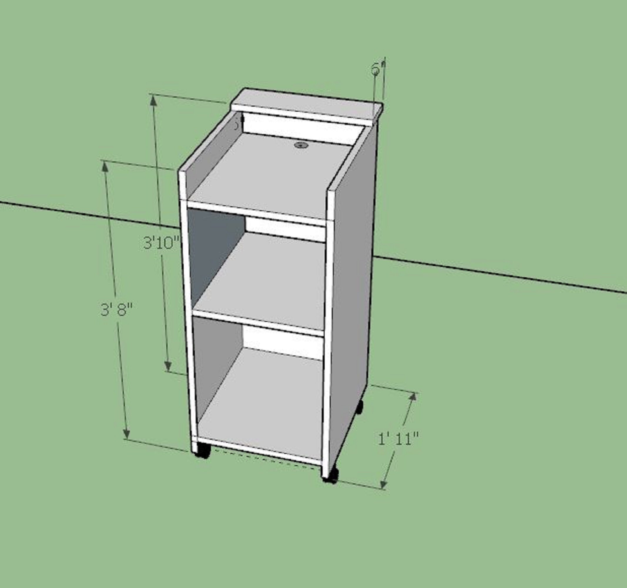 Buzz Hostess Stand With Wheels - Portable Presentation Podium - Mobile ...