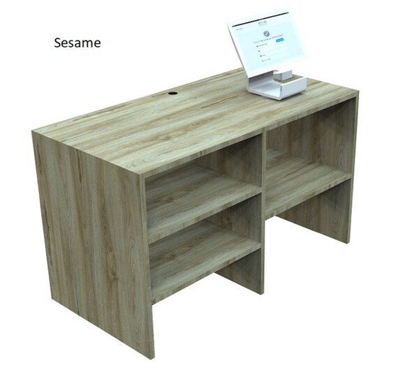 Pass Through Standing Retail Desk by DFS Designs - Etsy