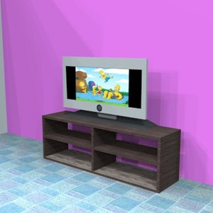 60" by 15" TV Stand by DFS Designs With Custom Size Options - Etsy
