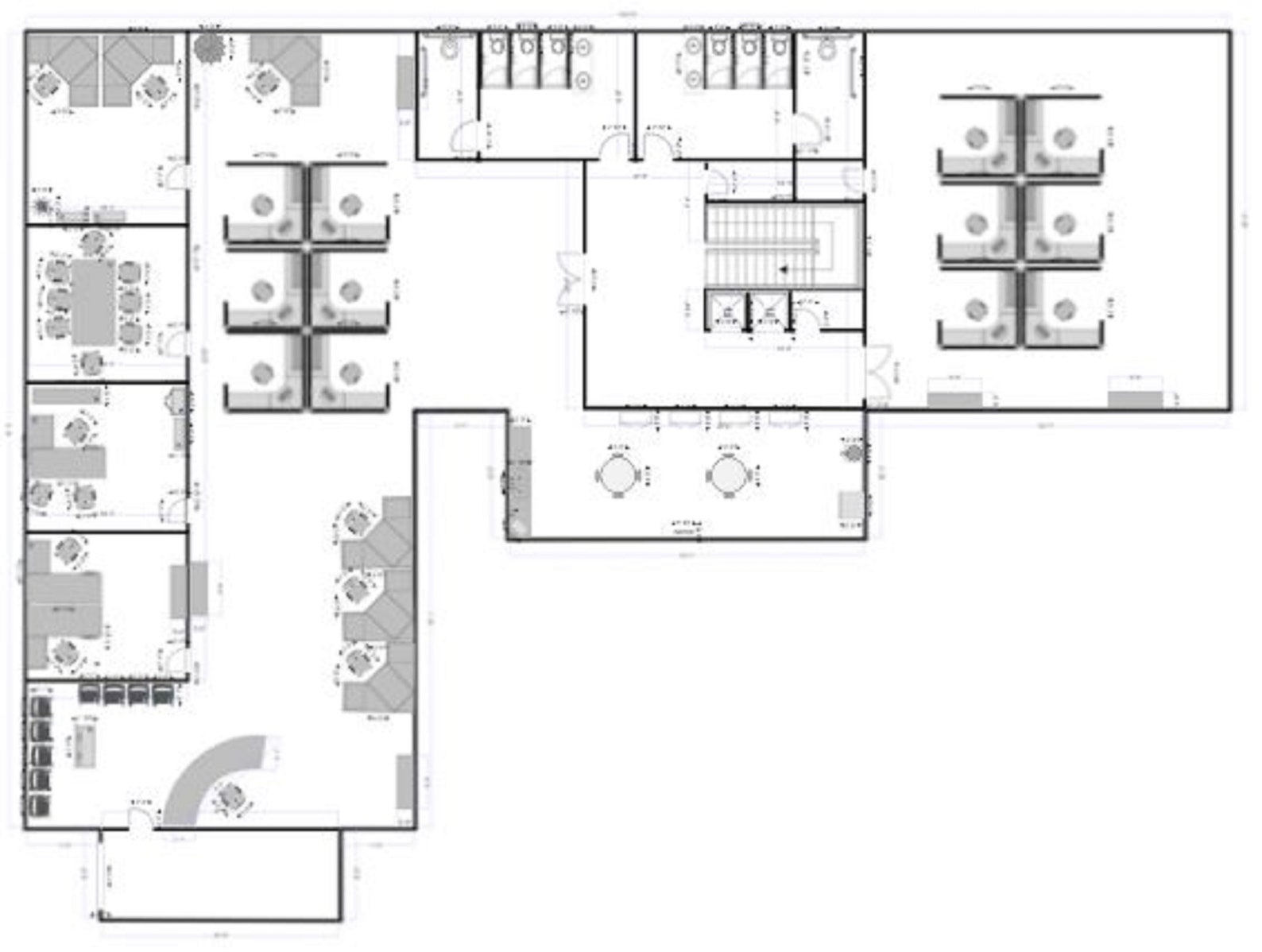 Office Layout Space Planning in 2D or 3D Optional - Etsy