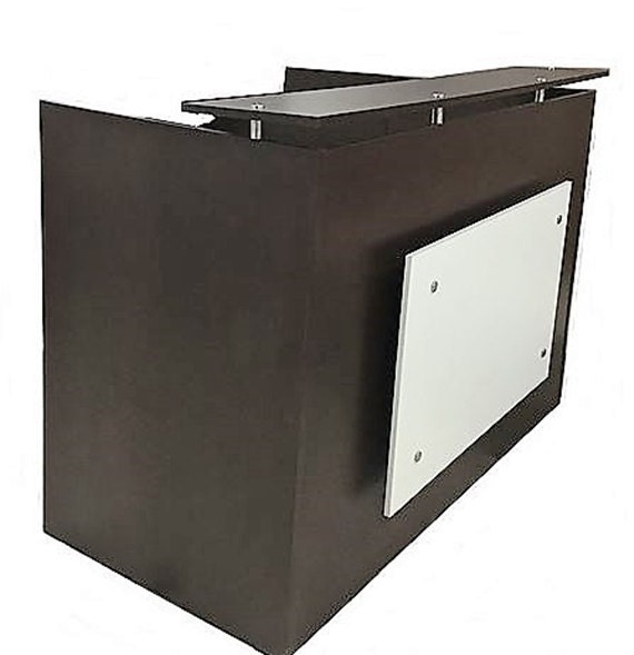 DFS Designs Reception Desk Shell Which Fits a 15" Monitor - 60" W by 30 ...