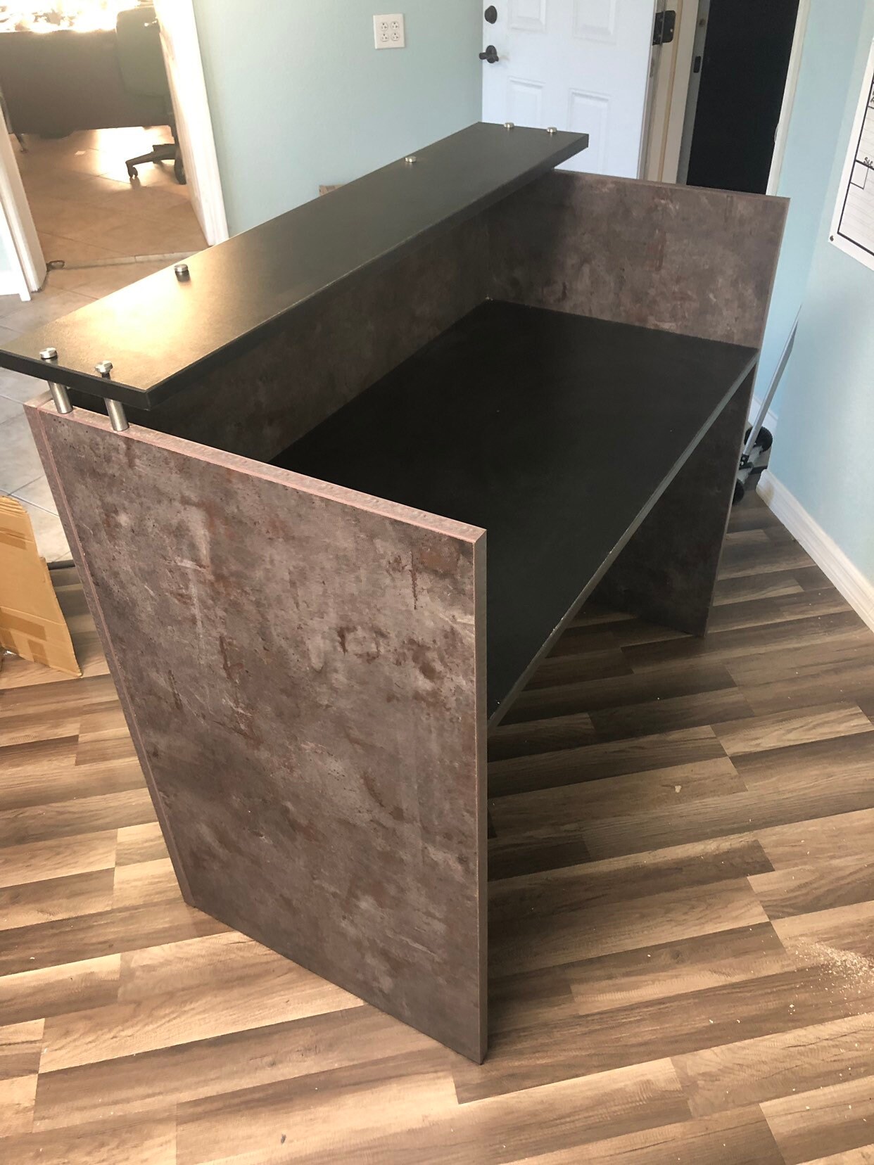 Designer Recption Desk Made to Order by Dfs Designs - Etsy