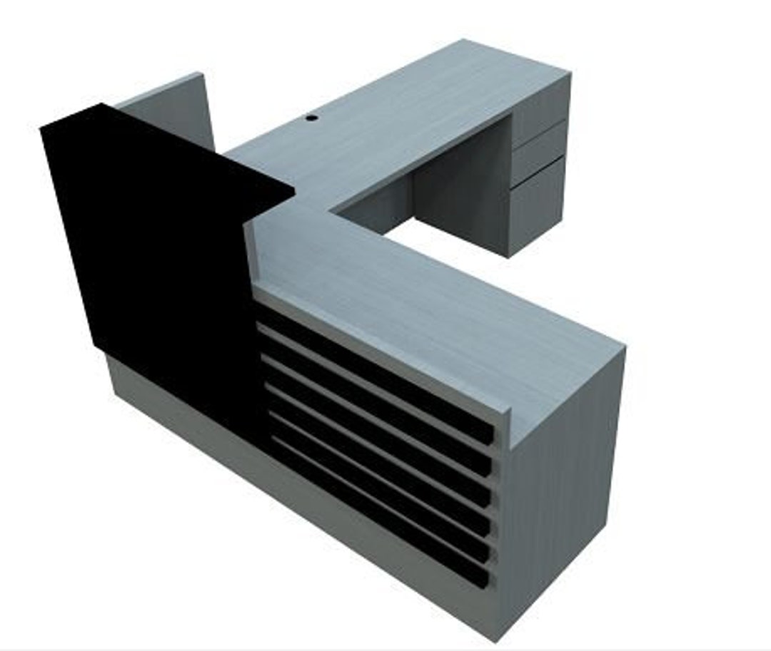 Friday Reception Desk by DFS Designs - Etsy