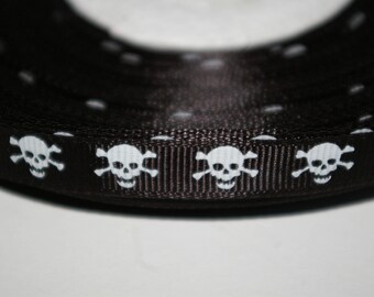 Skull Ribbon - Etsy