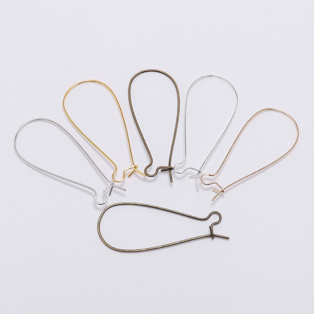 10 Sleeper Hooks 38 X 16 Mm 5 Colors - Etsy