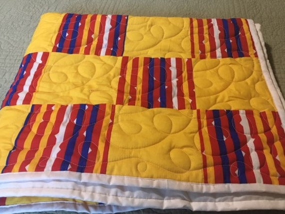 Primary Colors Quilt - Etsy