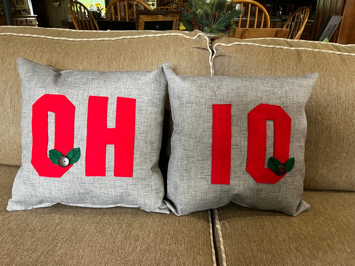 Ohio State Pillows (set of 2) - Etsy