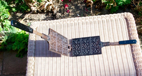 Vintage Norwegian Jotul Cast Iron Krumkake Goro-Iron Gorojern | Etsy