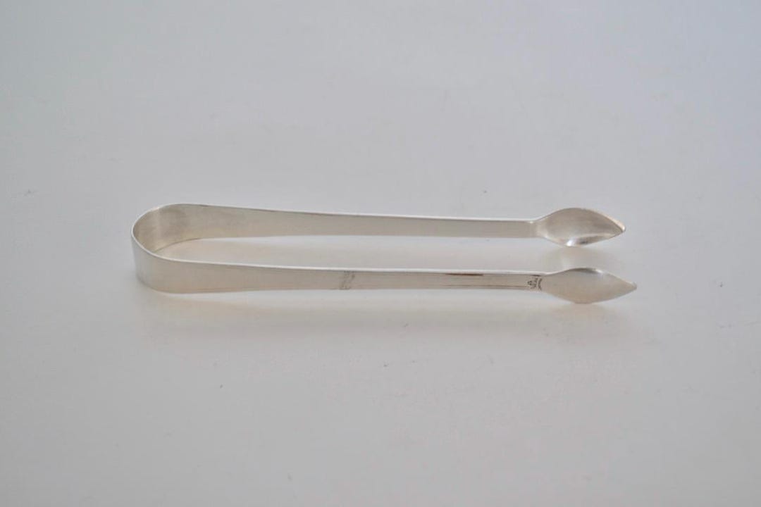 Antique Sugar Tongs Long Handle No Maker Marks Excellent Condition EPNS ...