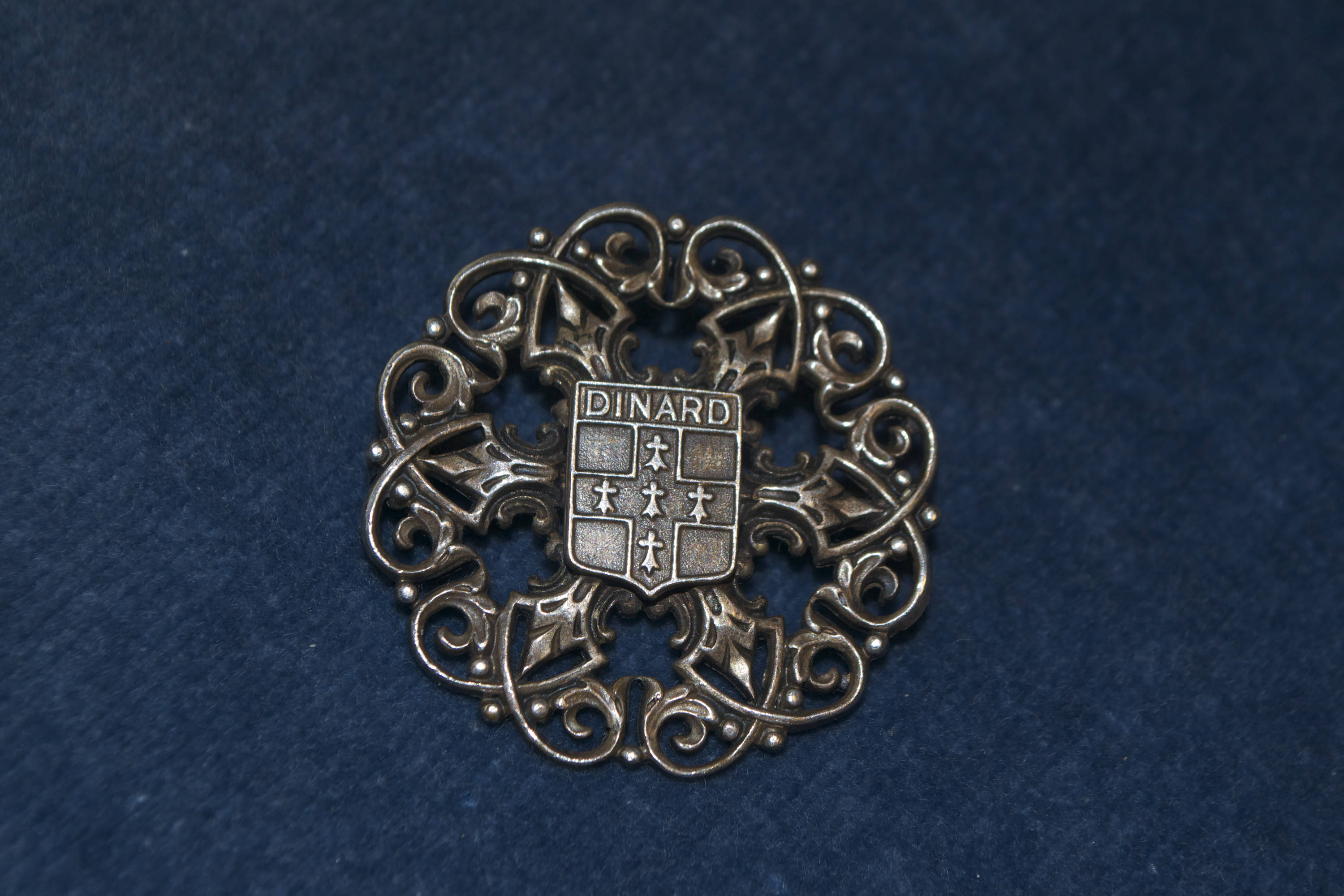 Stunning Vintage French Brooch From Dinan France Exquisite - Etsy