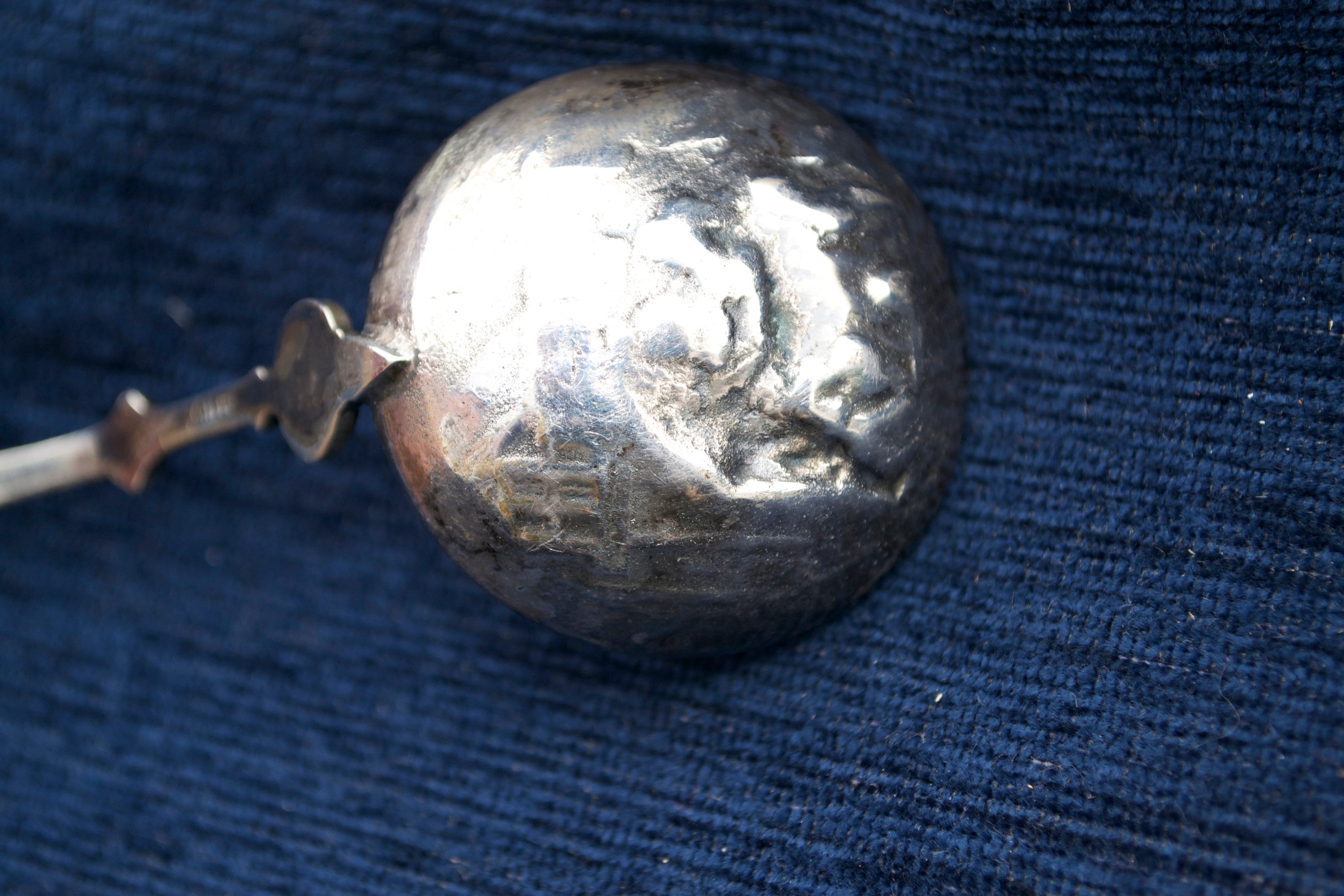 Vintage Dutch Silver Spoon Holland Turning Windmill & Tavern Scene ...