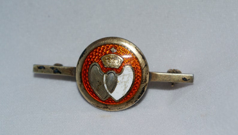 Rare Early Blood Doner Badge in Silver Gilt Birmingham Enamelled - Etsy