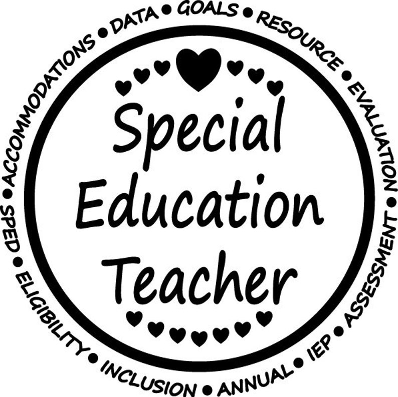 Special Education Teacher SVG Png, Cricut Cut File - Etsy
