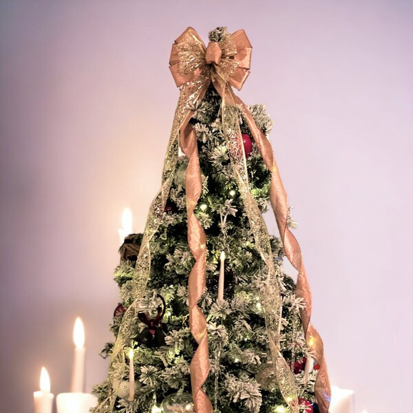 Gold Tree Topper - Etsy