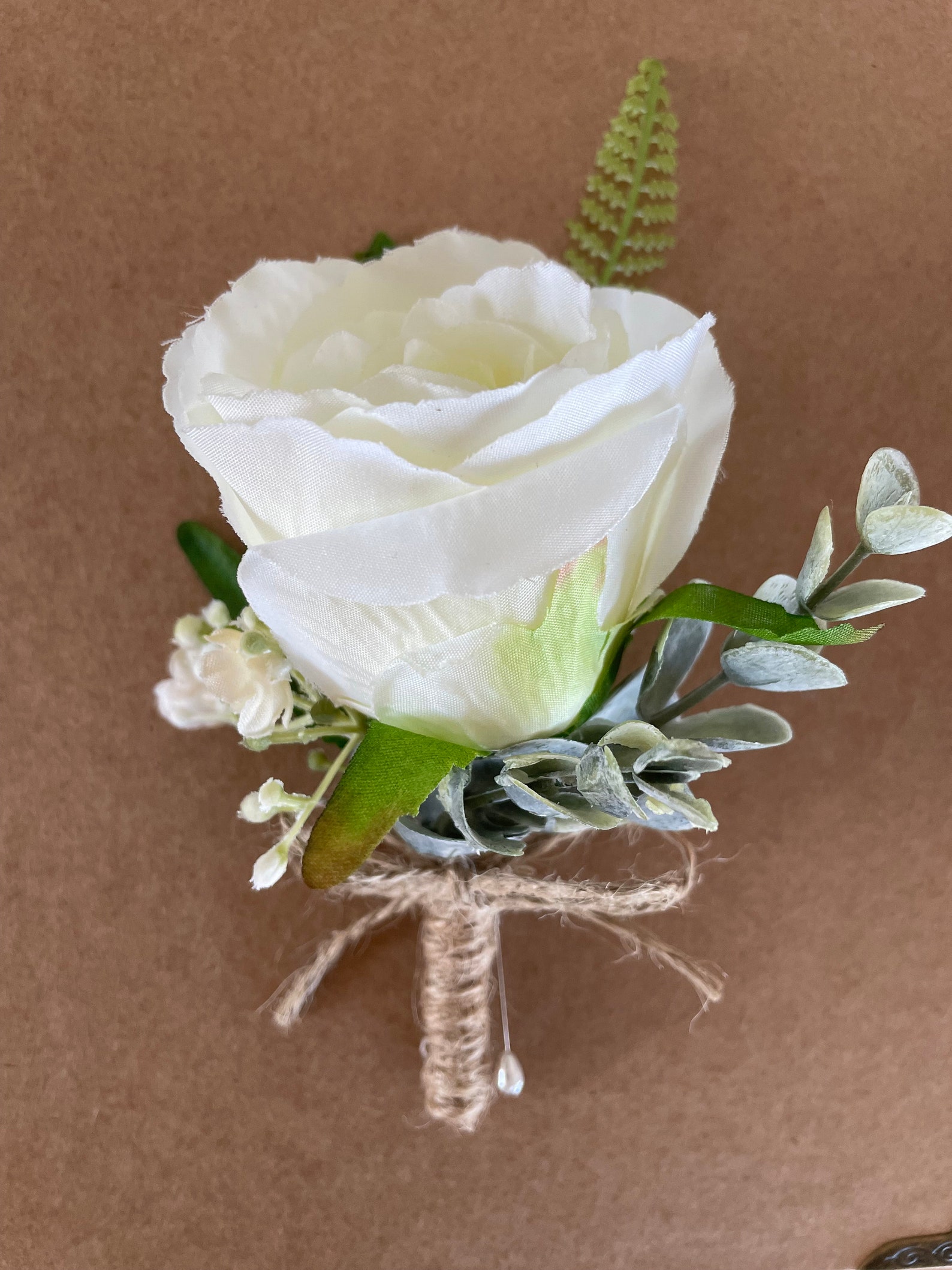 Ivory and Navy Blue Natural Look Wedding Flowers With - Etsy