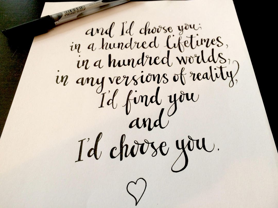 Custom Calligraphy, Custom Lettering, Custom Type, Custom Print ...