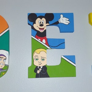 Custom Hand Painted Wood Letters - Etsy