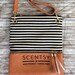 Authorized Scentsy Vendor Crossbody Striped Brown Leather Tassle ...