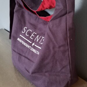 Authorized Scentsy Vendor Consultant Large Cotton Canvas Hobo Sling Bag ...