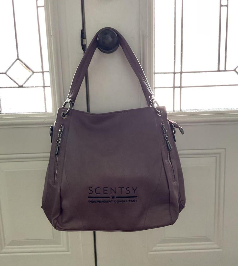 Authorized Scentsy Vendor Oversized Purple Purse Tote Carry All ...