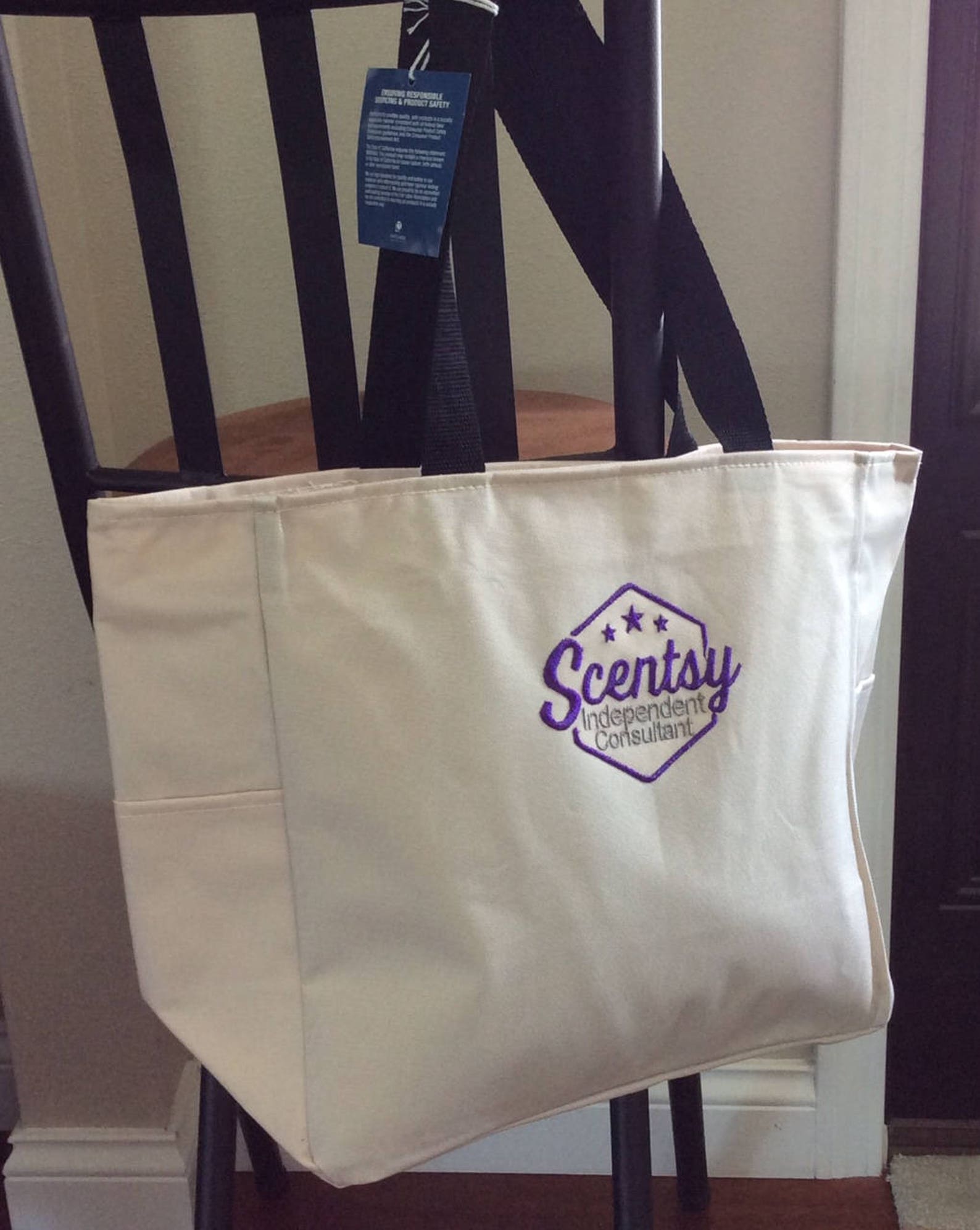 Authorized Scentsy Vendor Scentsy Embroidered Laptop Business Tote Bag ...