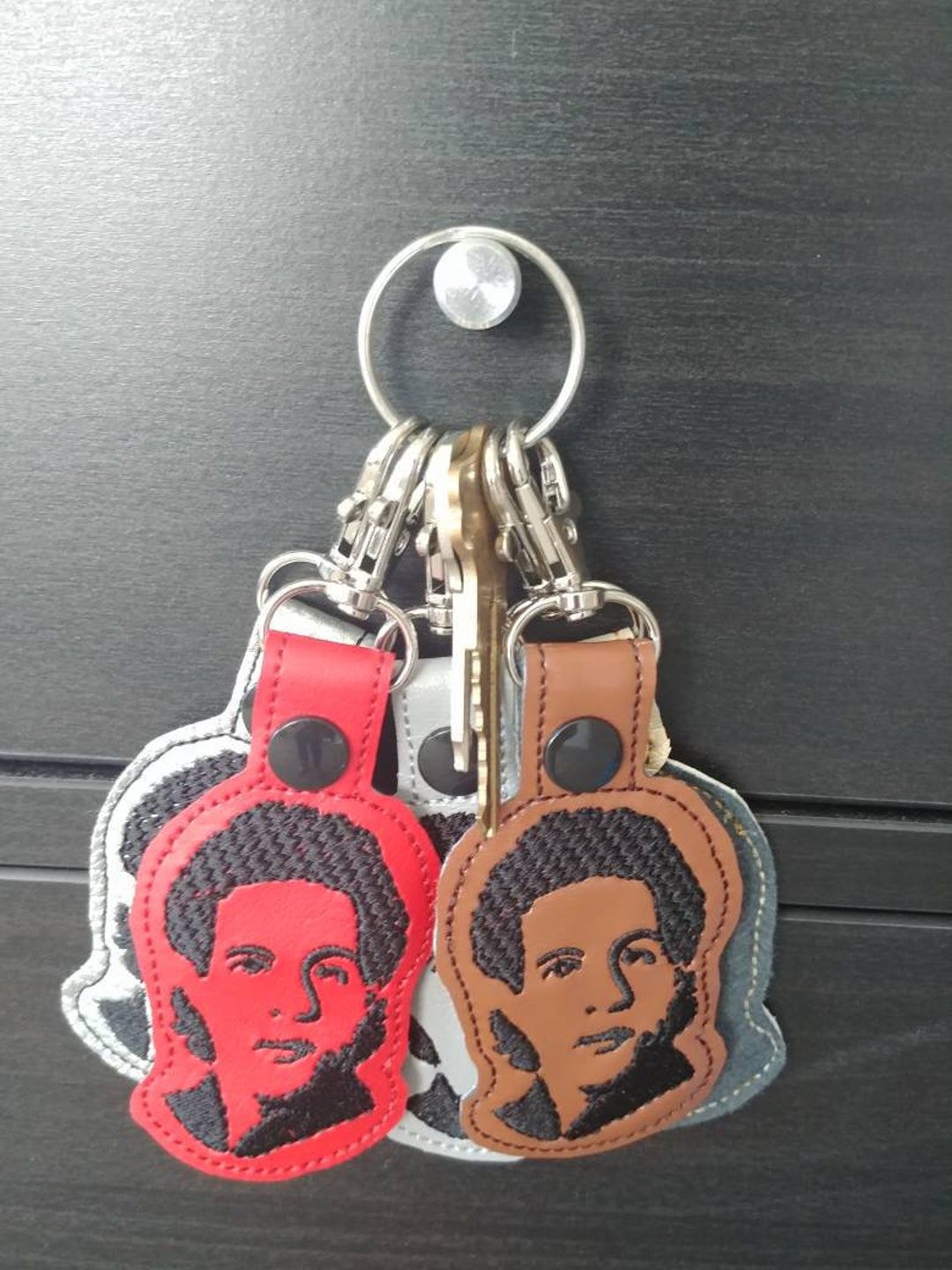 Jerry SEINFELD Face Seinfeld Leather Keychain Keyfob - Etsy