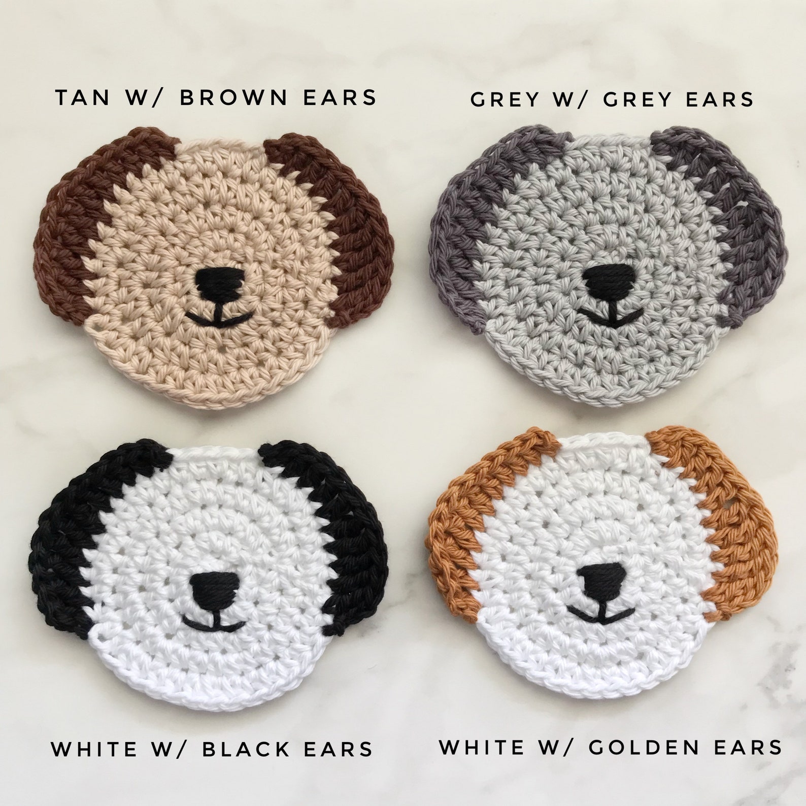 Dog Coasters Dog Lover Gift Dog Table Decor Mother's - Etsy