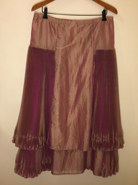 vintage 1980’s Lilith France pink iridescent knife pl… - Gem