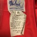 Vintage Mike Benet Formals Coral Mermaid Dress/gown W/red Pink Floral ...