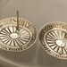 Vintage TABRA Moon Goddess Face Sterling/bronze 14kt Post EARRINGS/RING ...