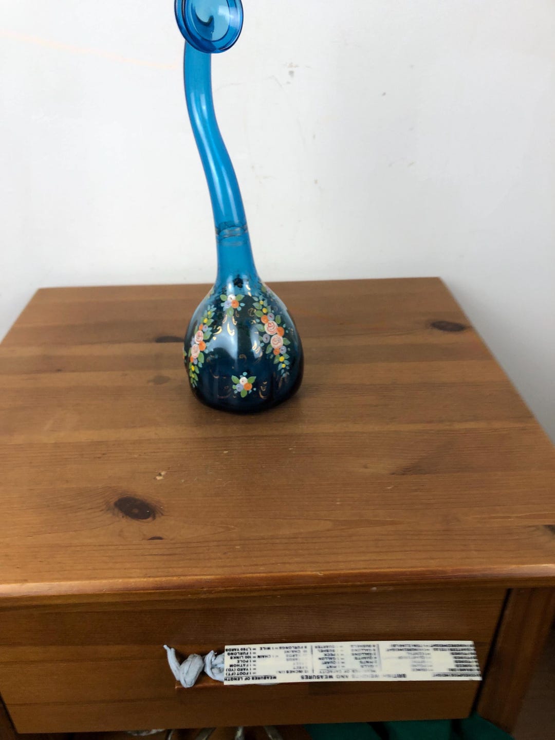 Persian Tear Catcher Blue Glass - Etsy
