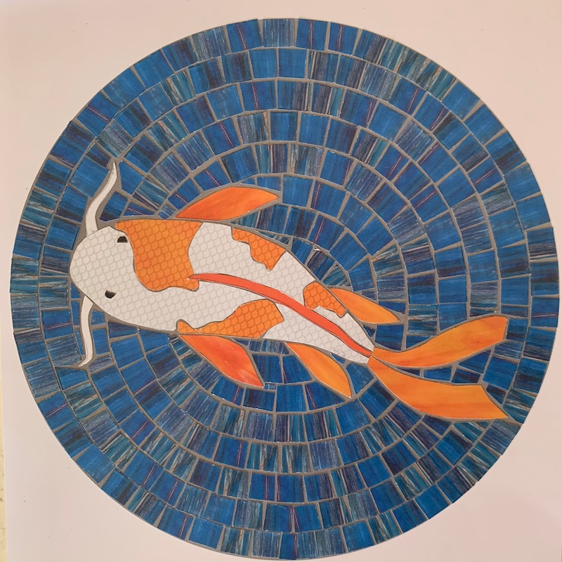 Fish Mosaic - Etsy