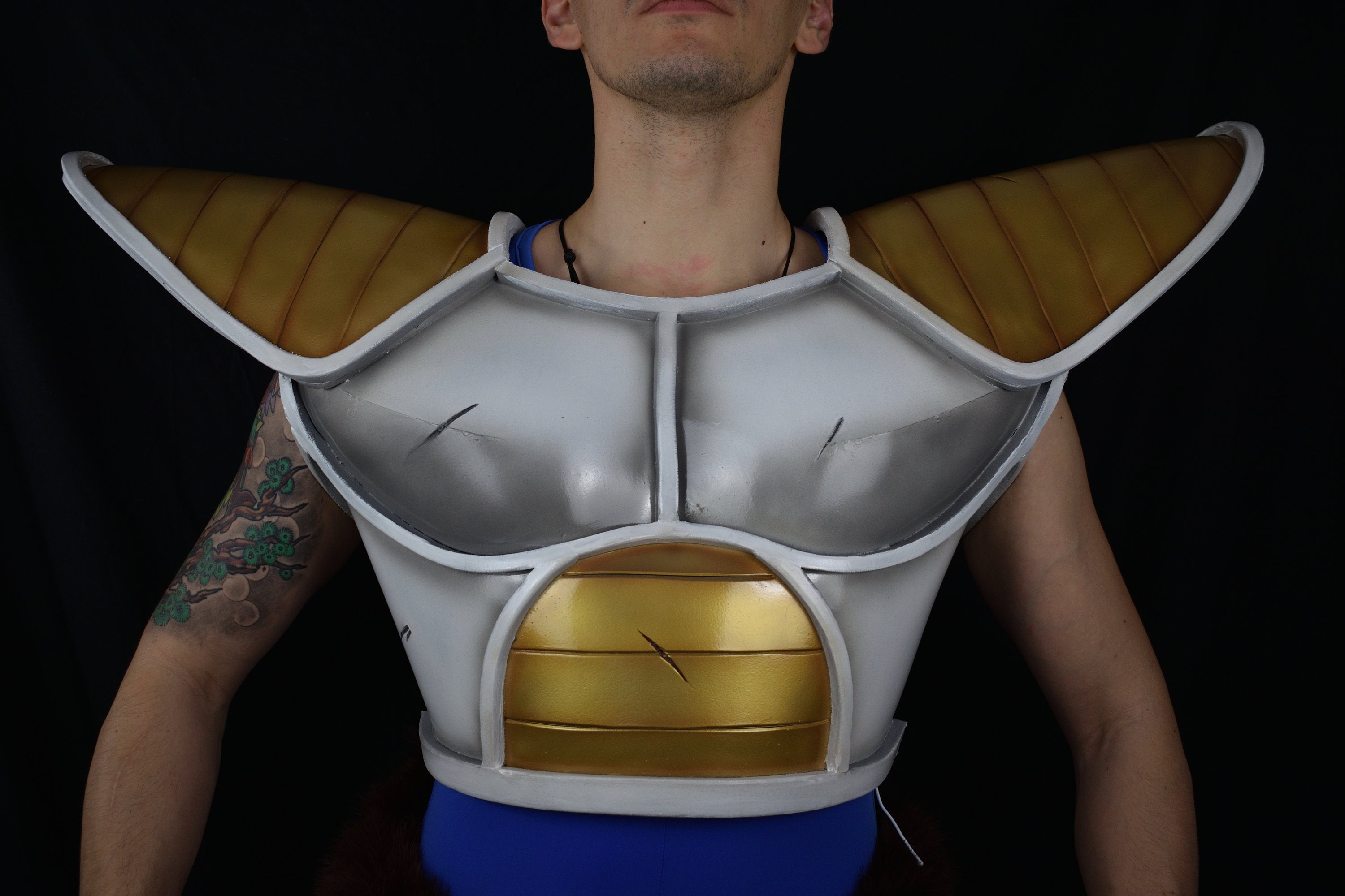 Vegeta Saiyan Armor Cosplay