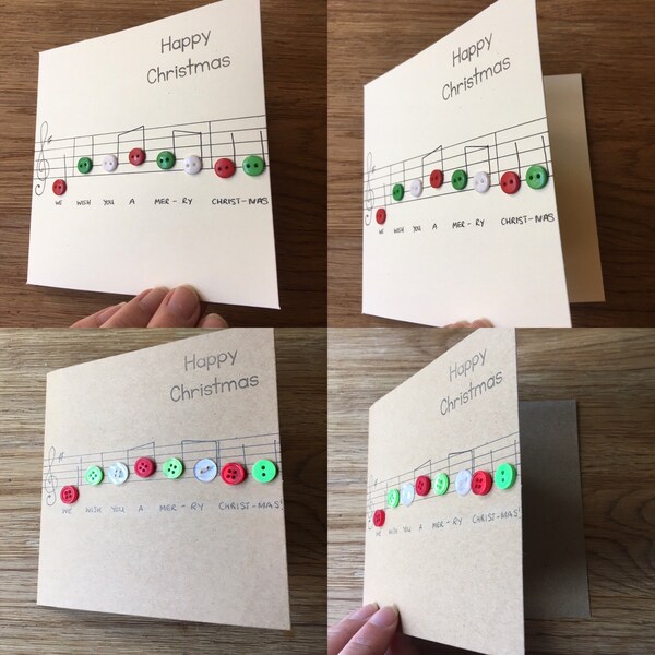 Christmas Music Button - Etsy